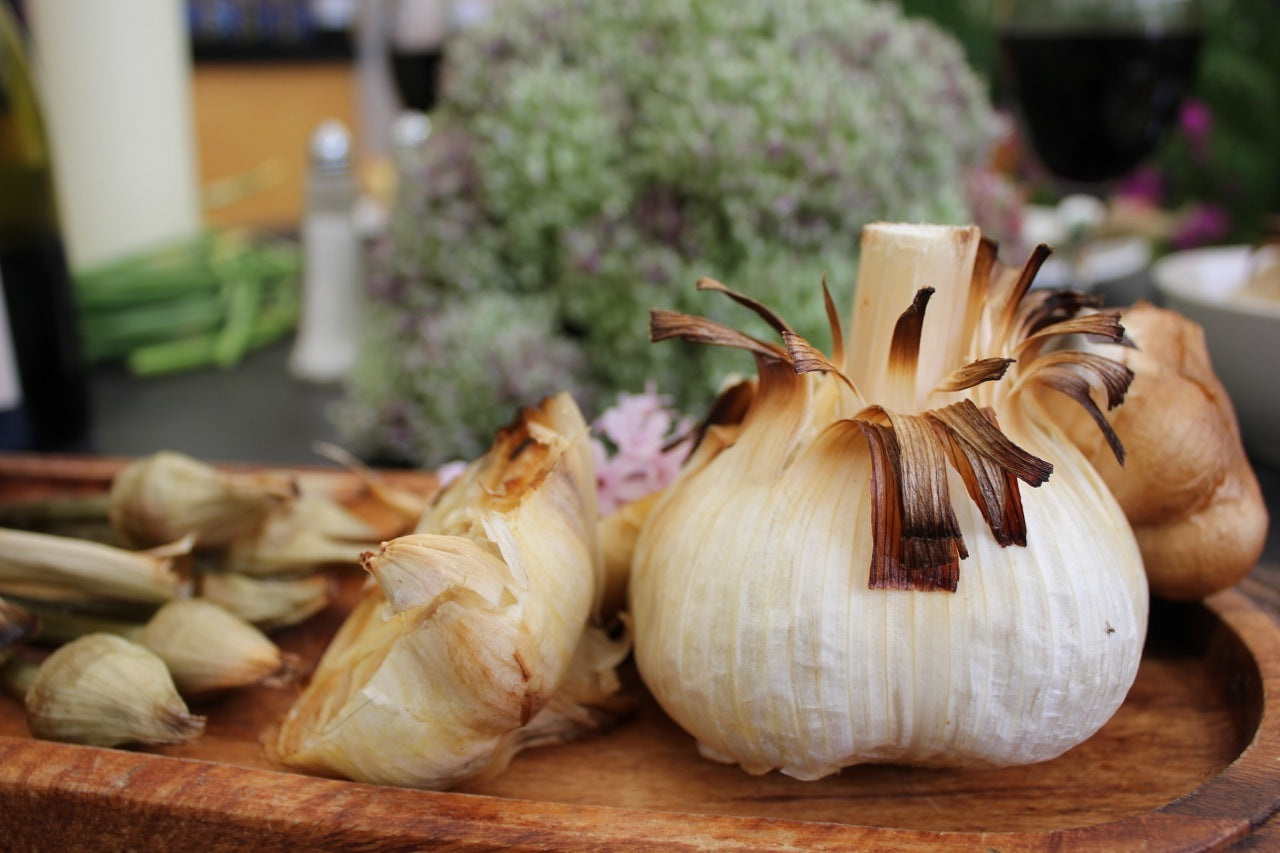 Roasted Elephant Garlic | The Garlic Farm Isle of Wight