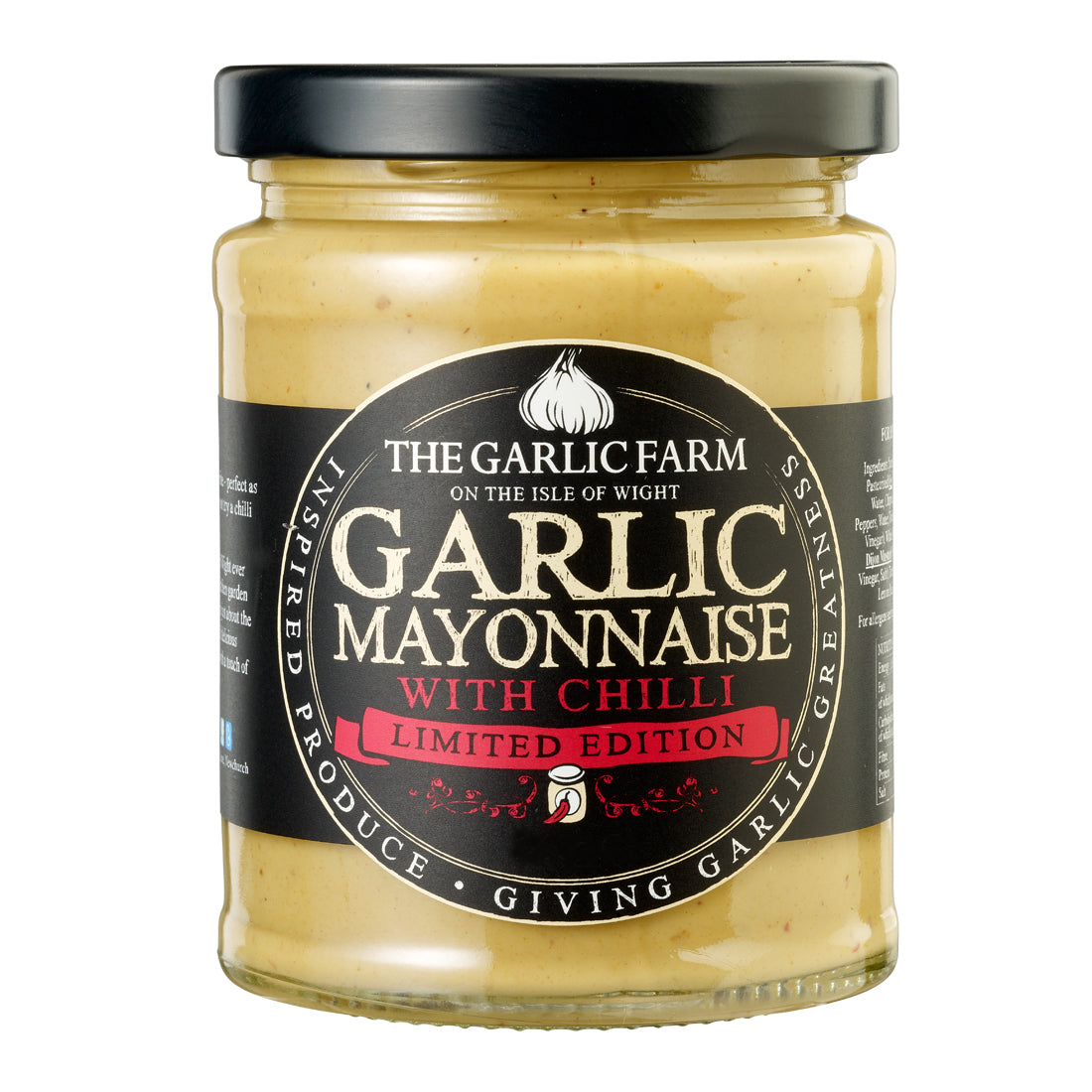 Garlic Mayonnaise with Chilli | The Garlic Farm Isle of Wight