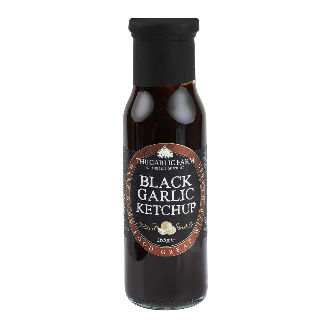 Black Garlic Ketchup | The Garlic Farm Isle of Wight