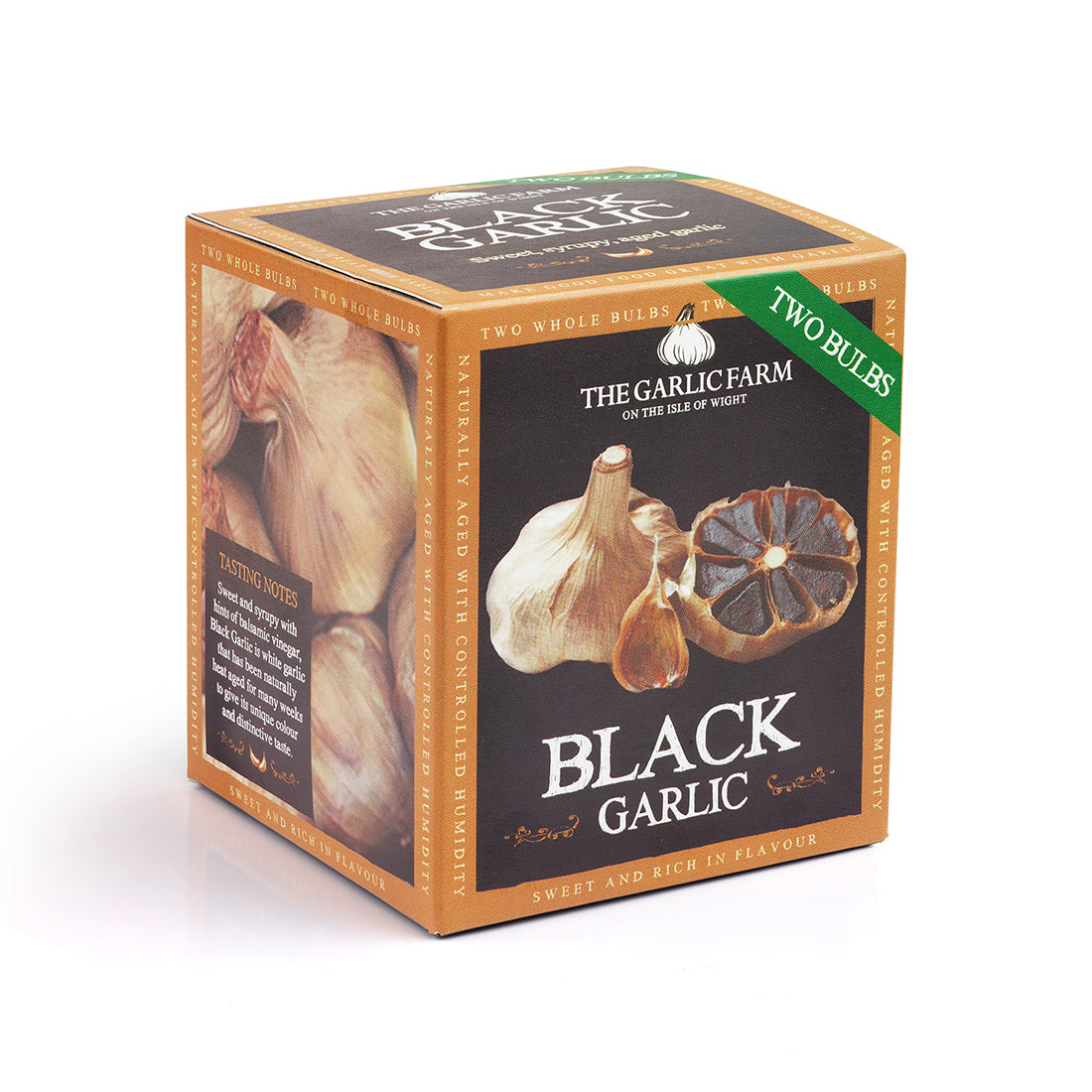 Black Garlic 2 Bulb Box | The Garlic Farm Isle of Wight