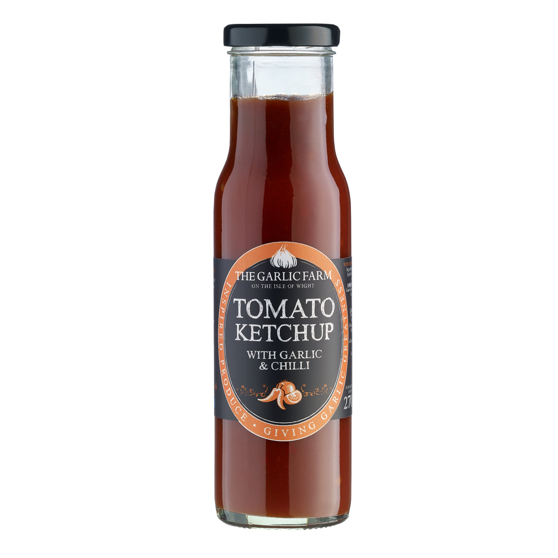 Tomato Ketchup with Garlic & Chilli | The Garlic Farm Isle of Wight