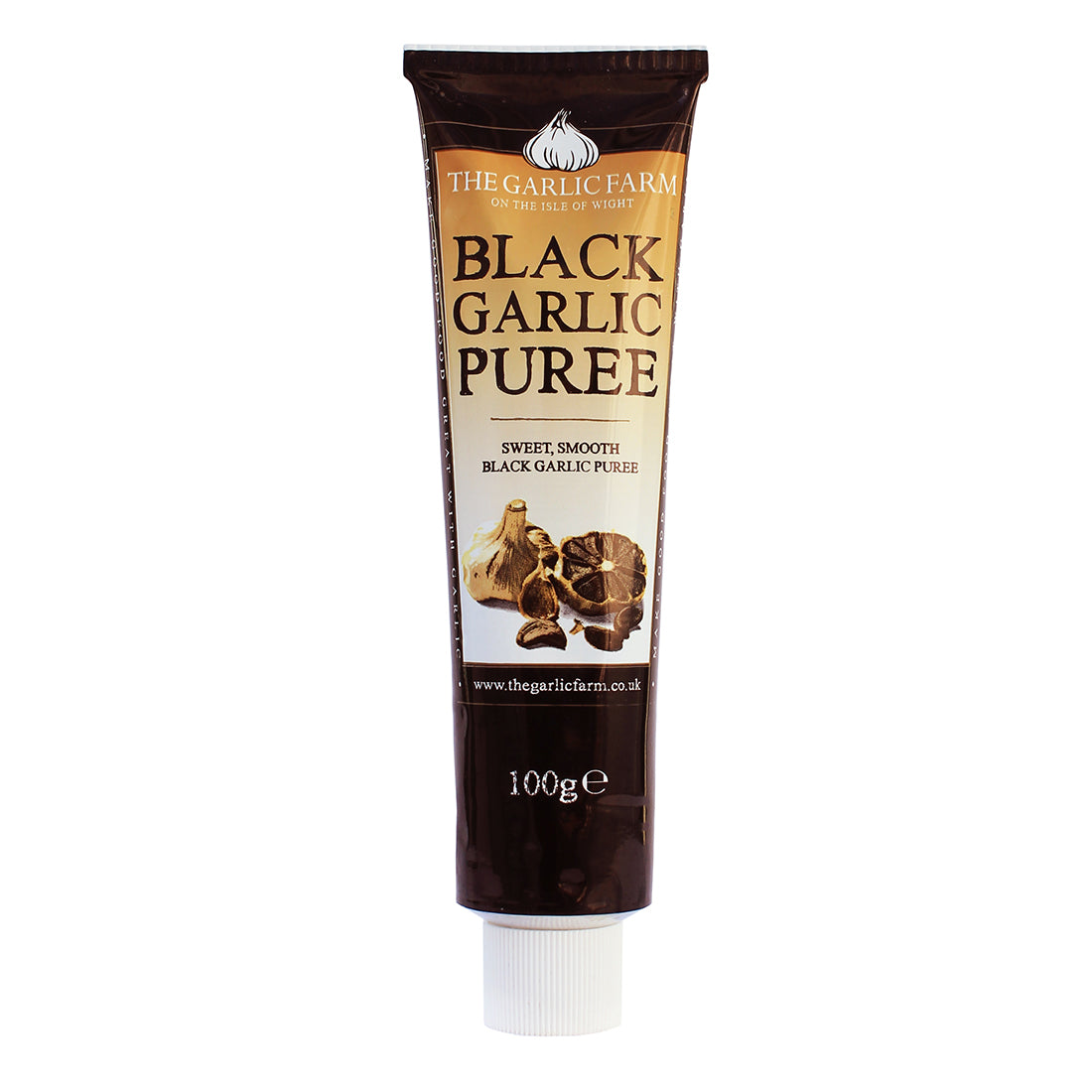 Black Garlic Puree 100g | The Garlic Farm Isle of Wight