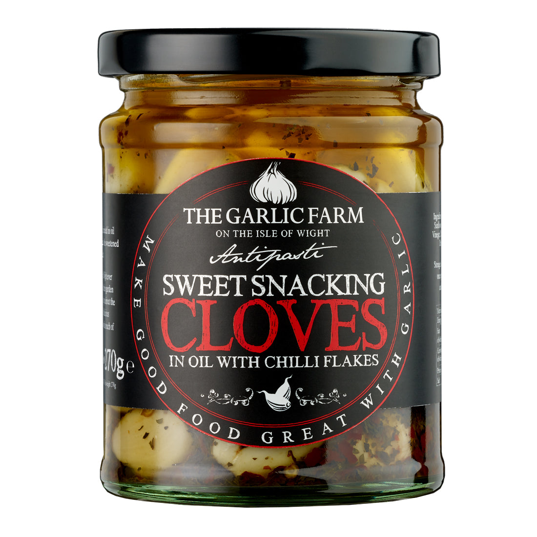 Sweet Snacking Cloves with Chilli | The Garlic Farm Isle of Wight