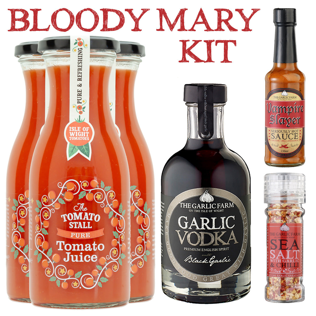 Bloody Mary Kit | The Garlic Farm Isle of Wight